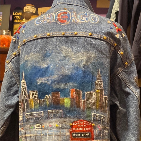 Levi's | Jackets & Coats | Custom Chicago Denim Jacket | Poshmark